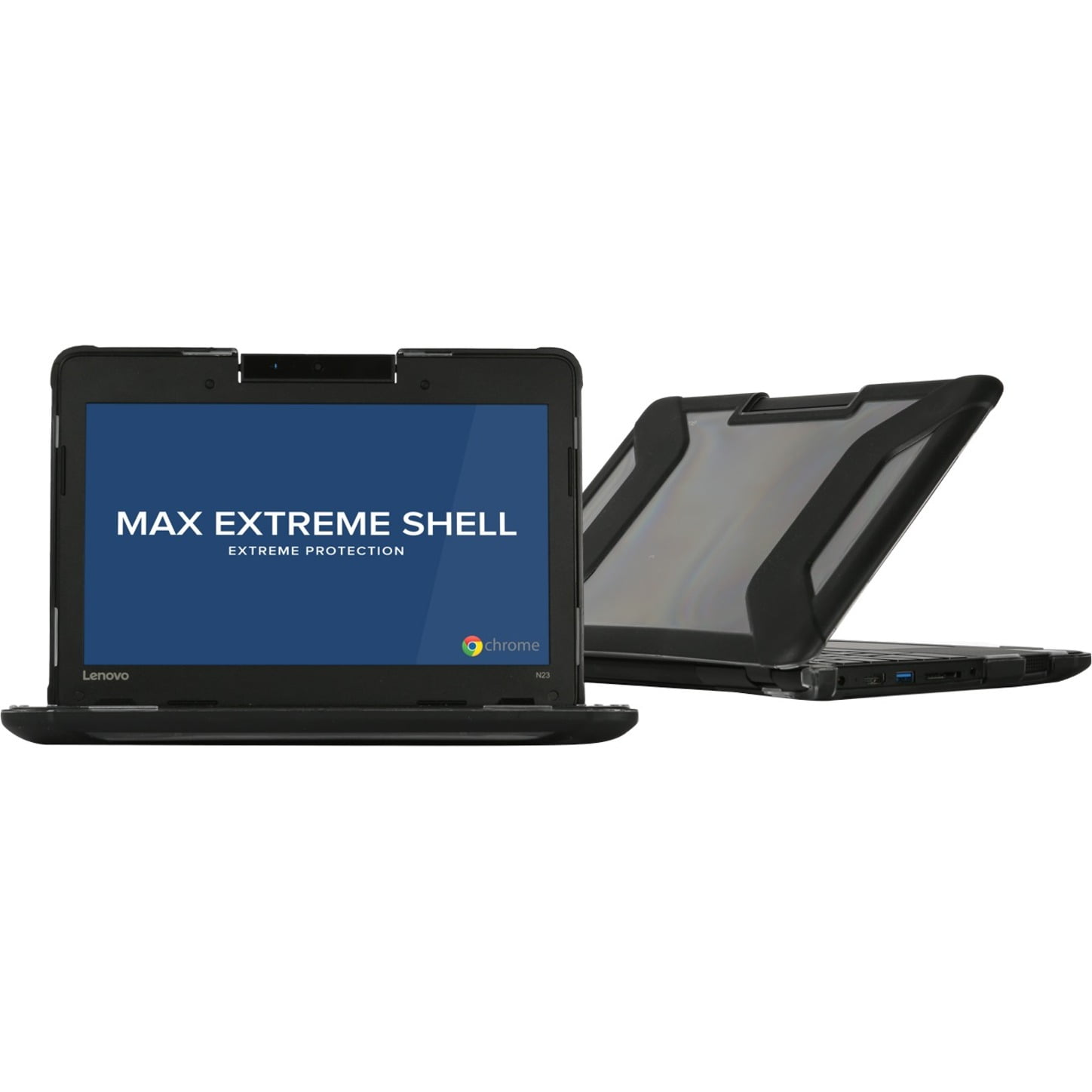 Extreme Shell for Lenovo N23 Chromebook Clamshell 11" (Black) - Walmart.com