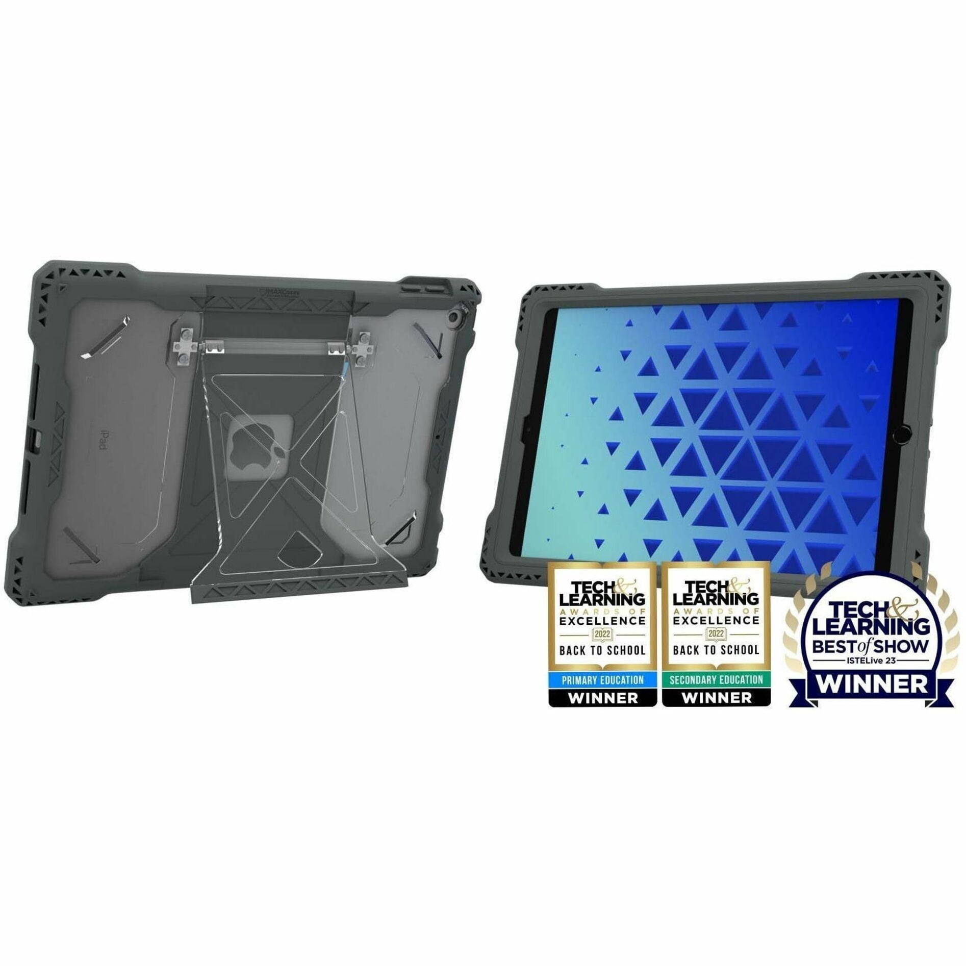 MAXCases Shield Extreme-X2 for iPad 9 10.2" (Fits iPad 7/8/9) (Black ...