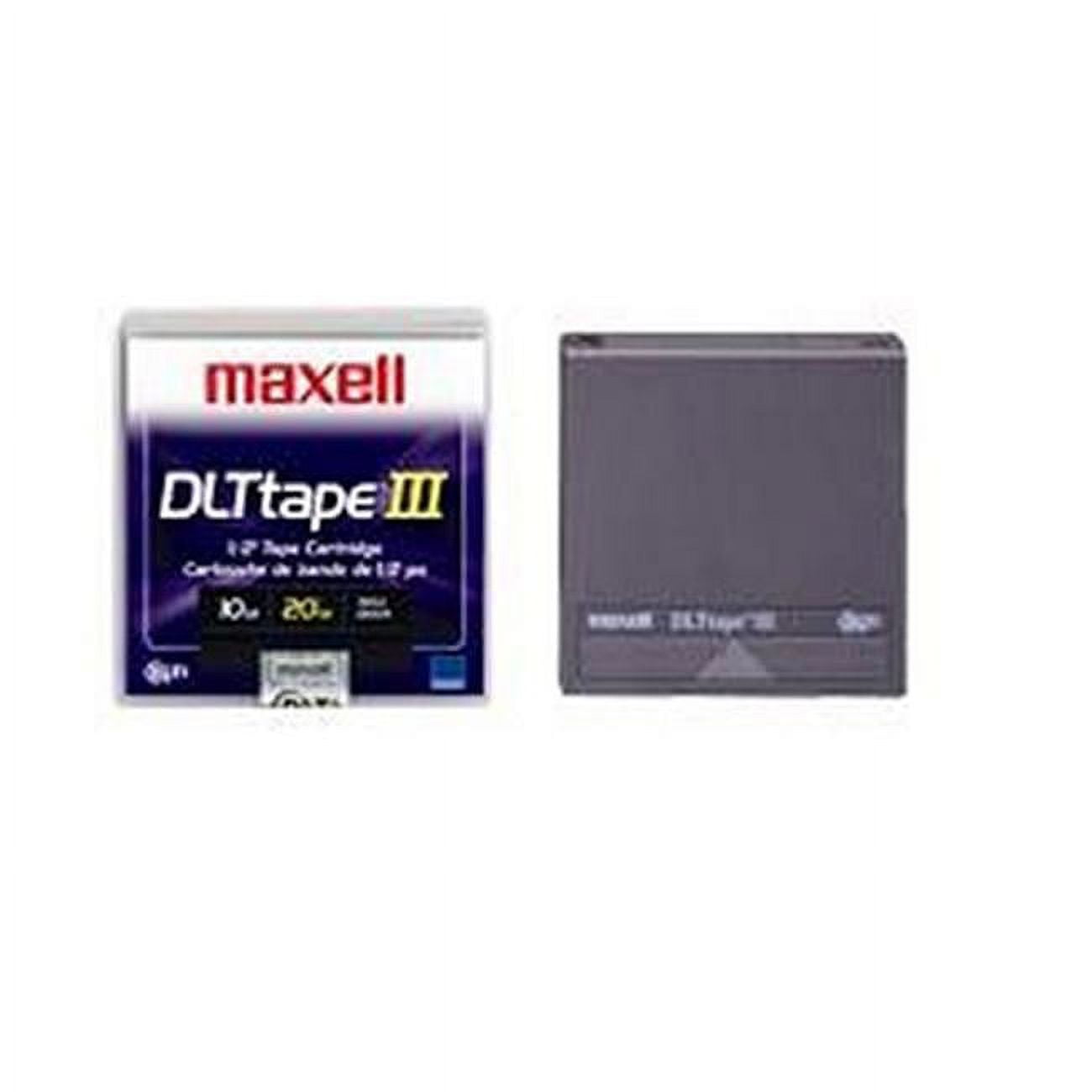 MAXELL 183670 DLT III Tape 10-20GB Data Cartridge - Walmart.com