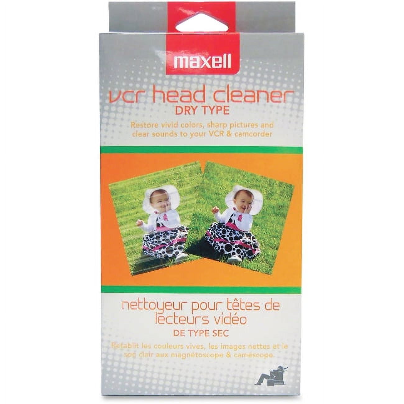 MAXELL DRY VHS CLEANER - Walmart.com