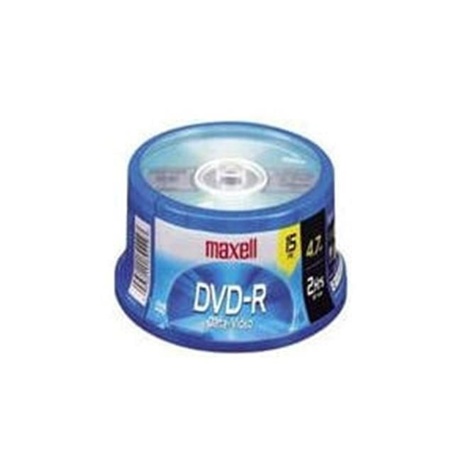 MAXELL DVD-R 4.7GB 4X 15pc Spindle - Walmart.com