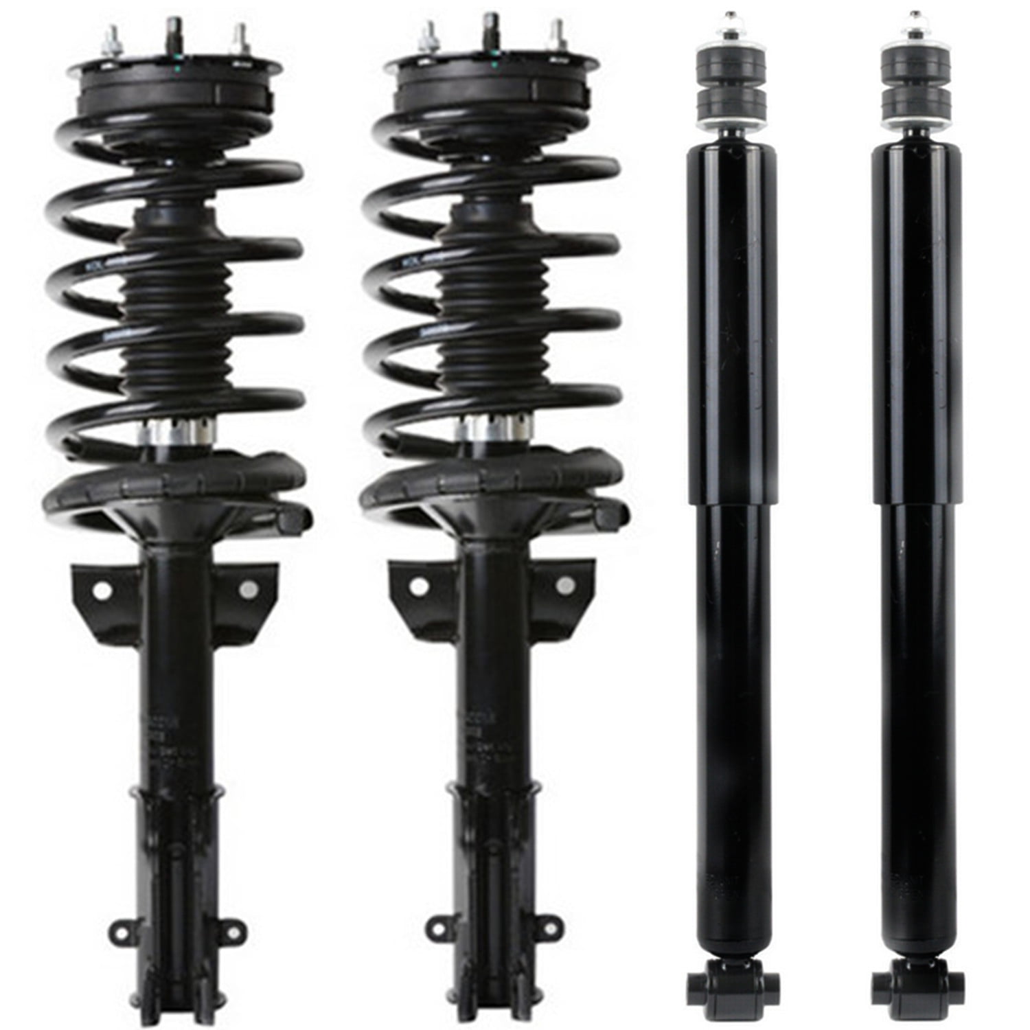 MAXFAVOR Automotive Suspension Kit: 2 Front Complete Struts & 2 Rear ...