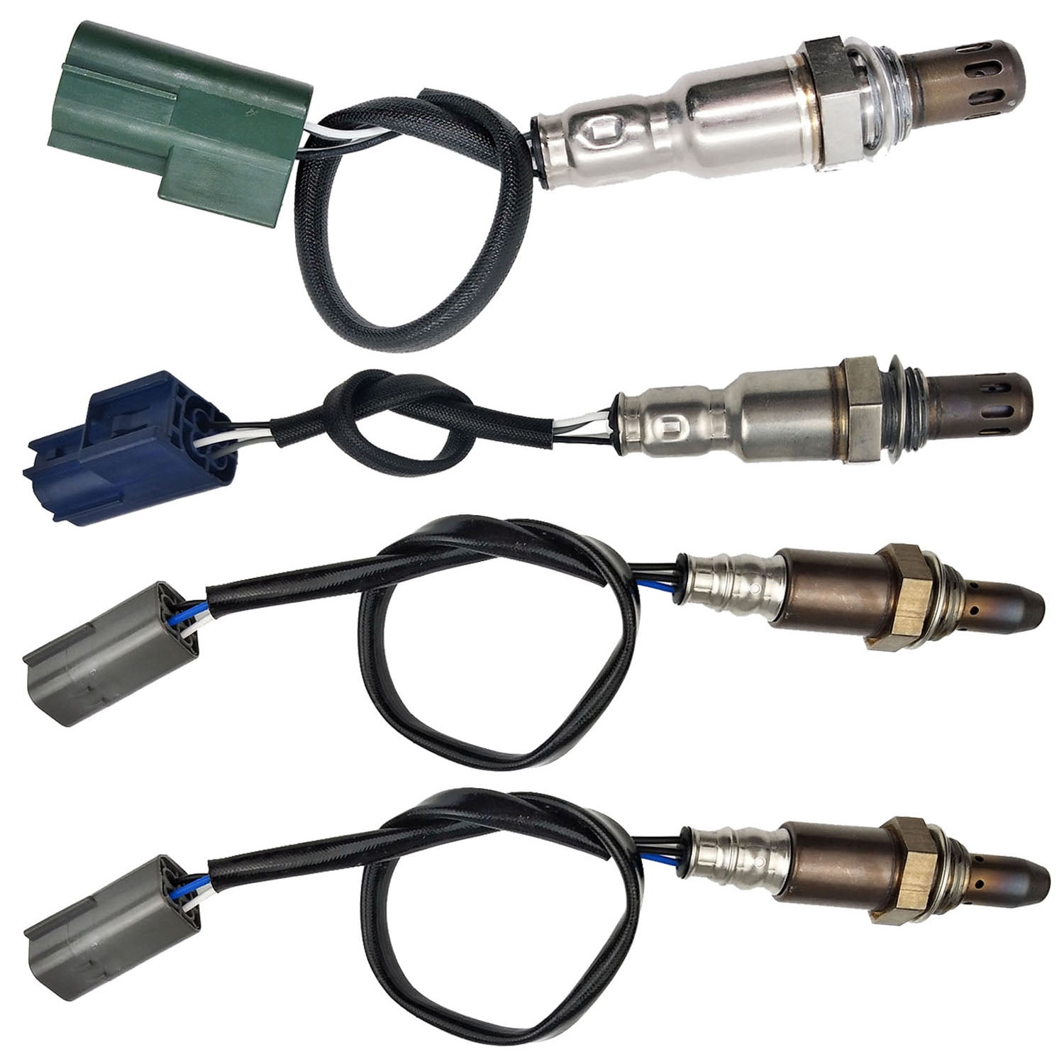 Maxfavor 4Pcs O2 Oxygen Sensor for Nissan Pathfinder Frontier 2010-2008, Suzuki Upstream ...