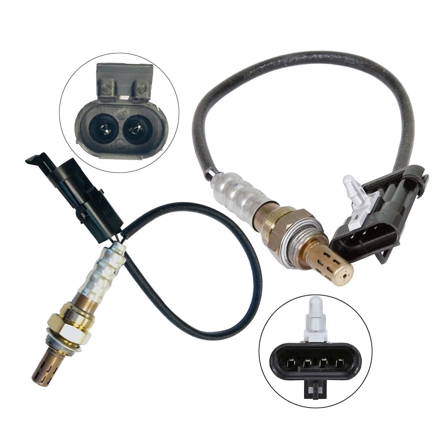 Maxfavor 2Pcs O2 Oxygen Sensor for 1999-2002 Daewoo Lanos 1.6L S, SX ...