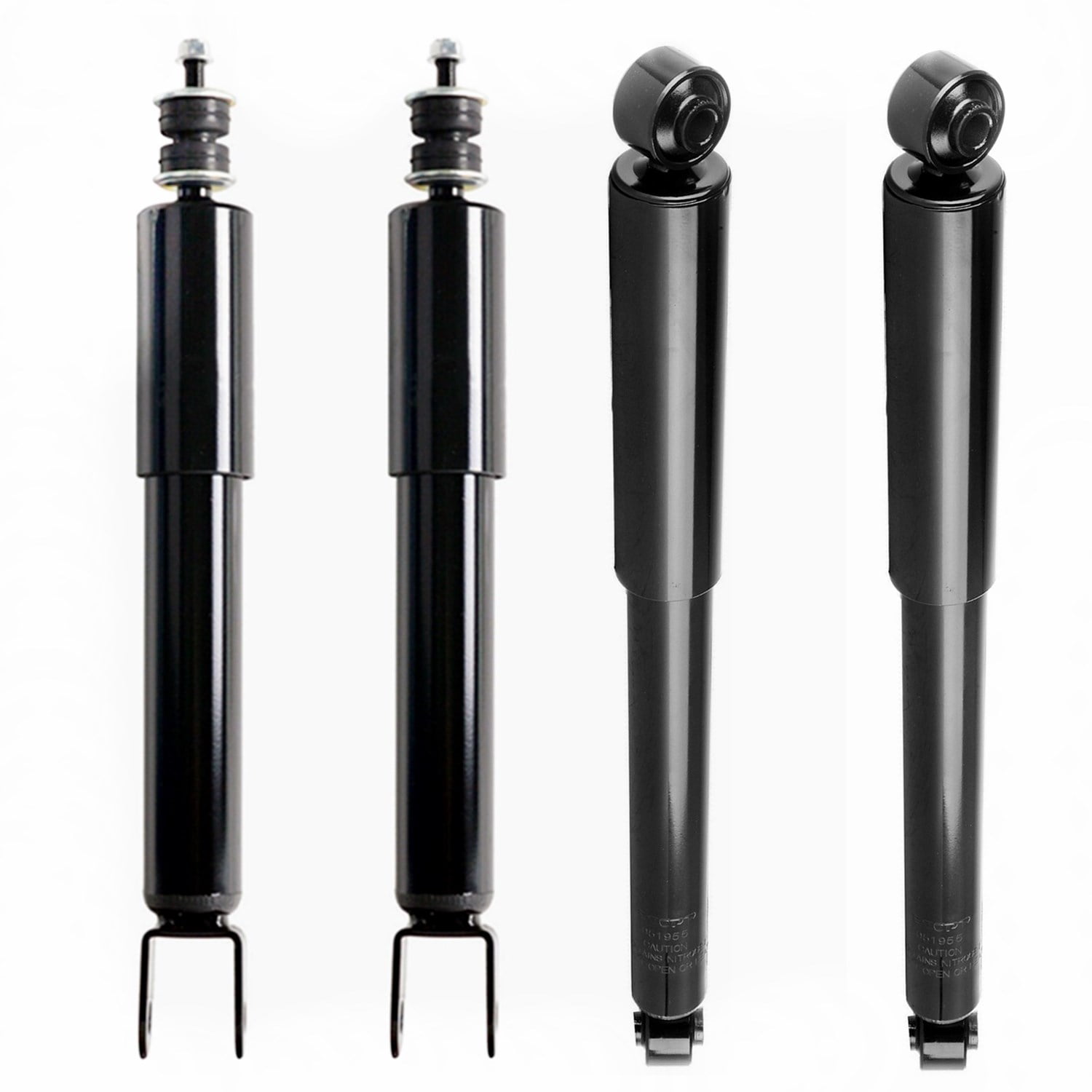 MAXFAVOR Automotive Suspension Support, 4X4 Front Rear Shocks Struts ...
