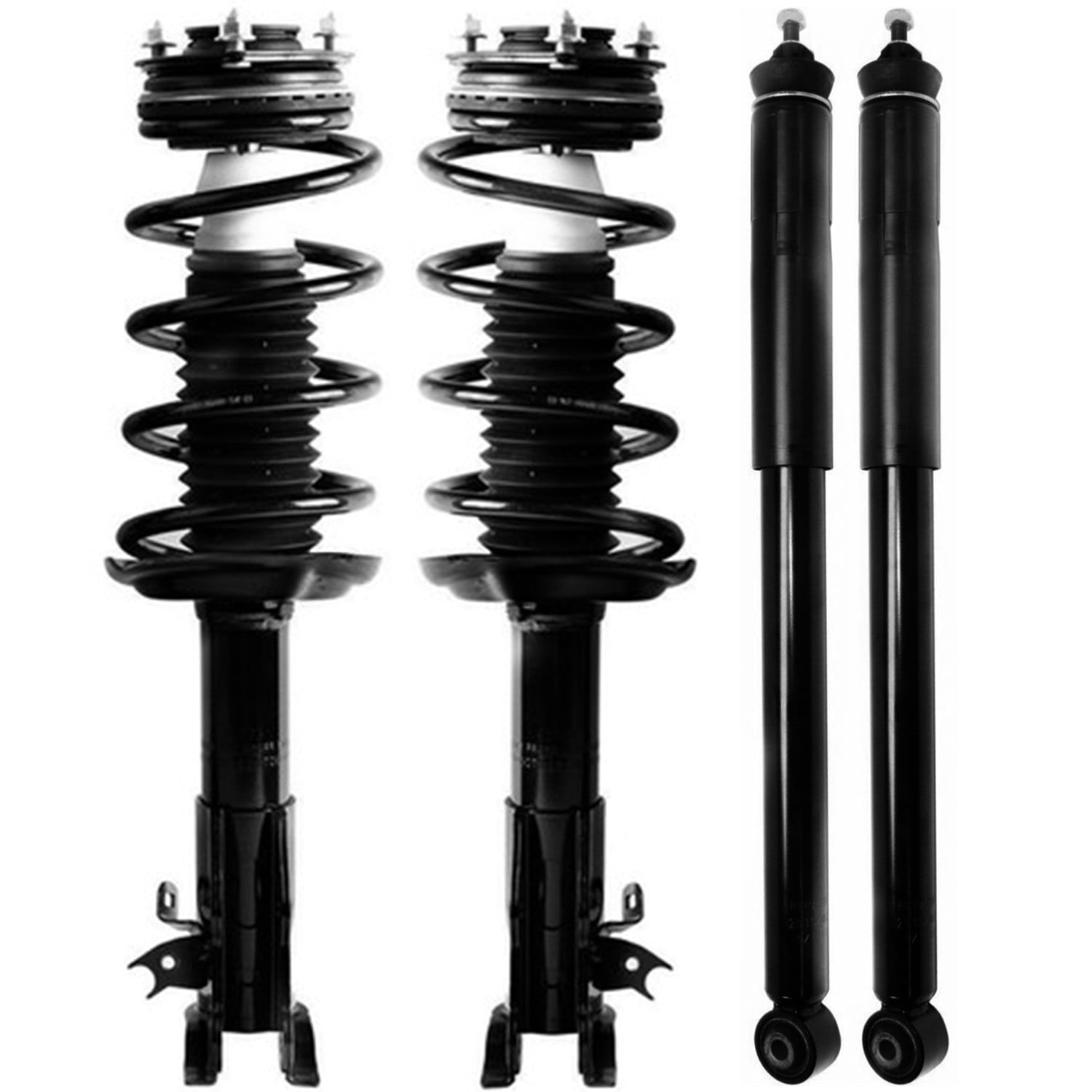 MAXFAVOR 4pcs Full Set Front and Rear Shocks Struts Compatible with ...