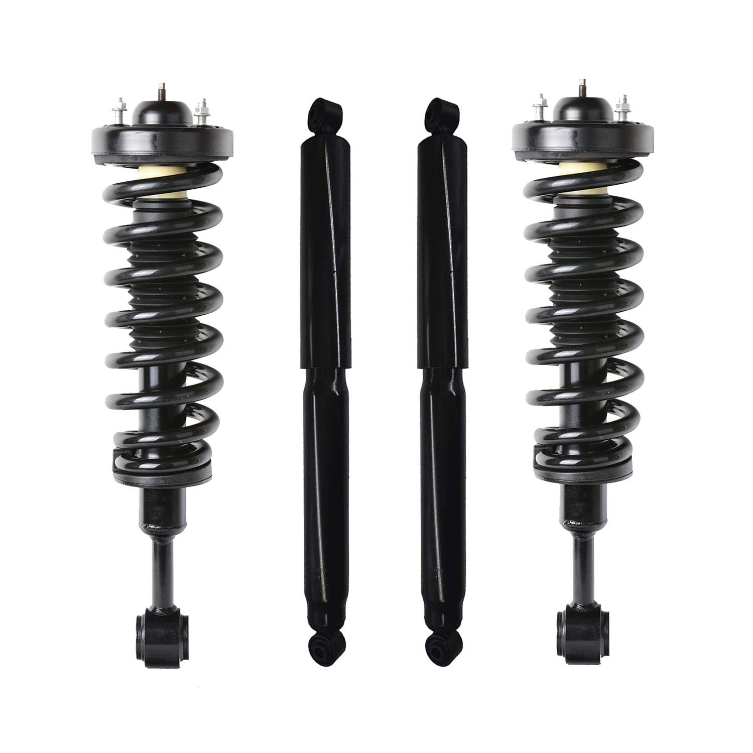 MAXFAVOR Front Quick Struts w/Spring & Rear Shocks for 2004-2008 Ford F ...