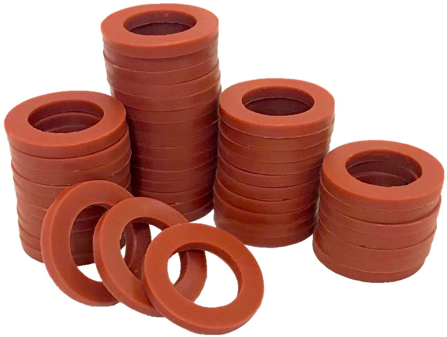 MAXFIO Garden Hose Washers 45 Pieces Heavy Duty Rubber Washers, Fit All ...