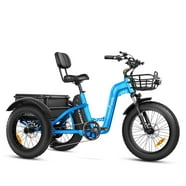 GOBIKE Forte Electric Bike, Electric Tricycle for Adults, Motor Ebikes ...