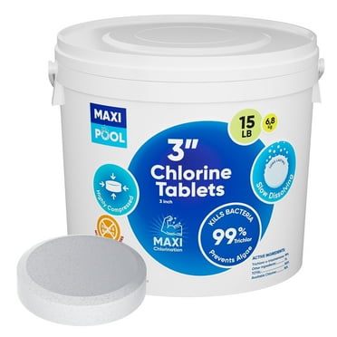 Doheny's 25lb, 3in Stabilized Chlorine Tablets | Pro Pool Sanitizer ...