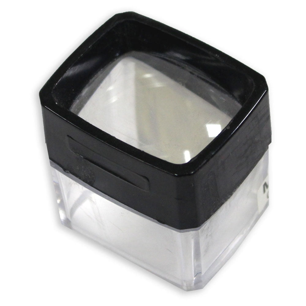 MAXIMIZE 2.75x Power Printer's Magnifier | Dome-Styled with 2" x 1.5 ...