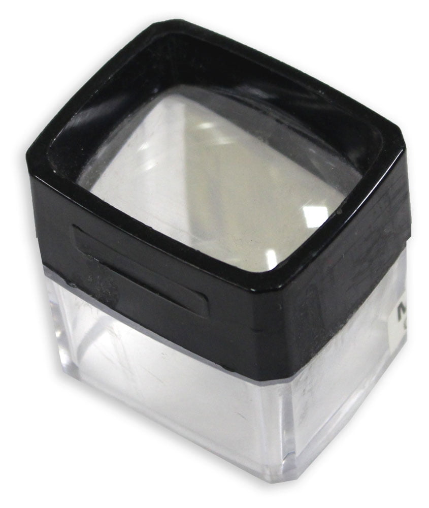 MAXIMIZE 2.75x Power Printer's Magnifier | Dome-Styled with 2" x 1.5 ...