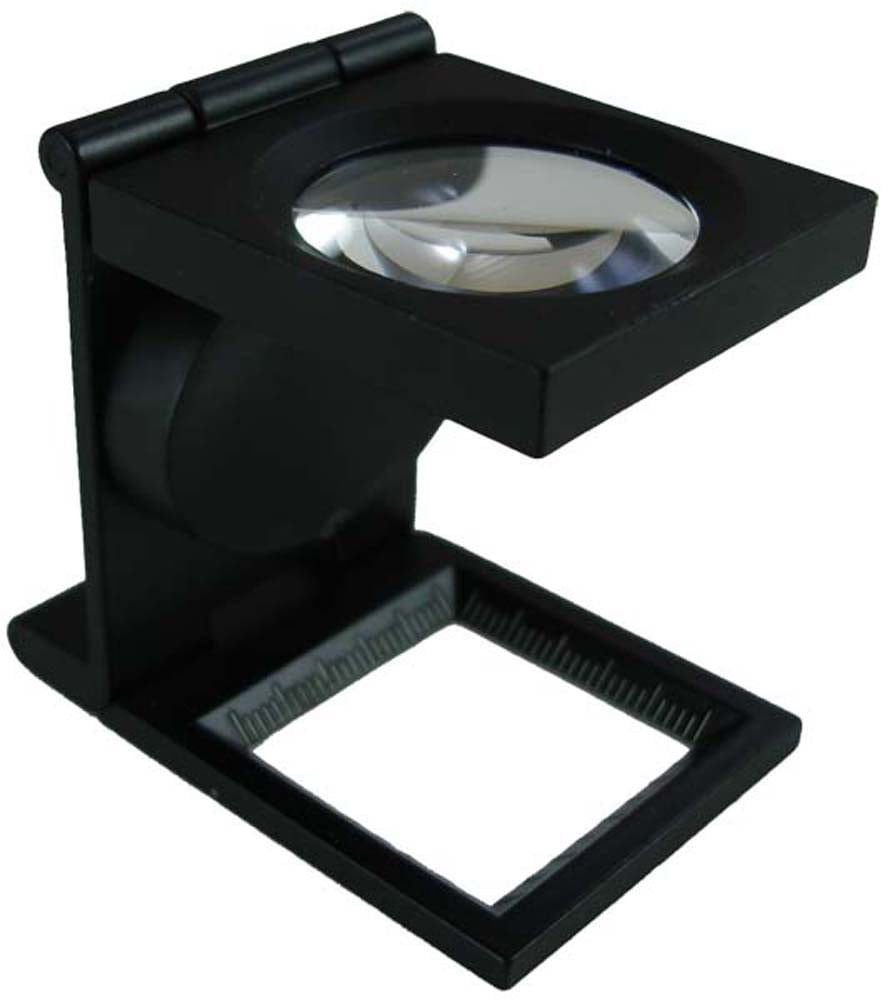 MAXIMIZE Black Folding LED 6X Magnifier | 30mm (1") Diameter Lens ...