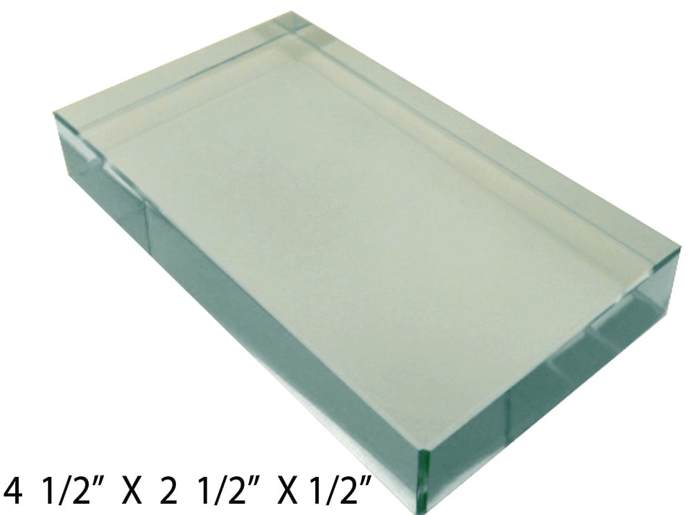 MAXIMIZE Optical Glass Rectangular Prism | 4.5" x 2.5" Dimensions | For ...