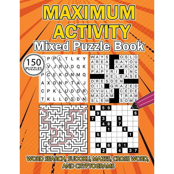 Puzzle Books in Game & Activity Books - Walmart.com