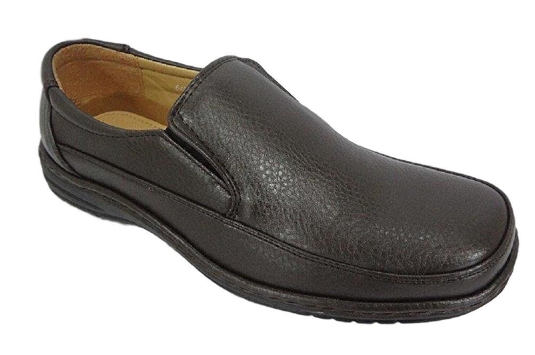 MAXIMUS Men's Dress Slip-On Tumbled Grain Shoe 64356 - Walmart.com