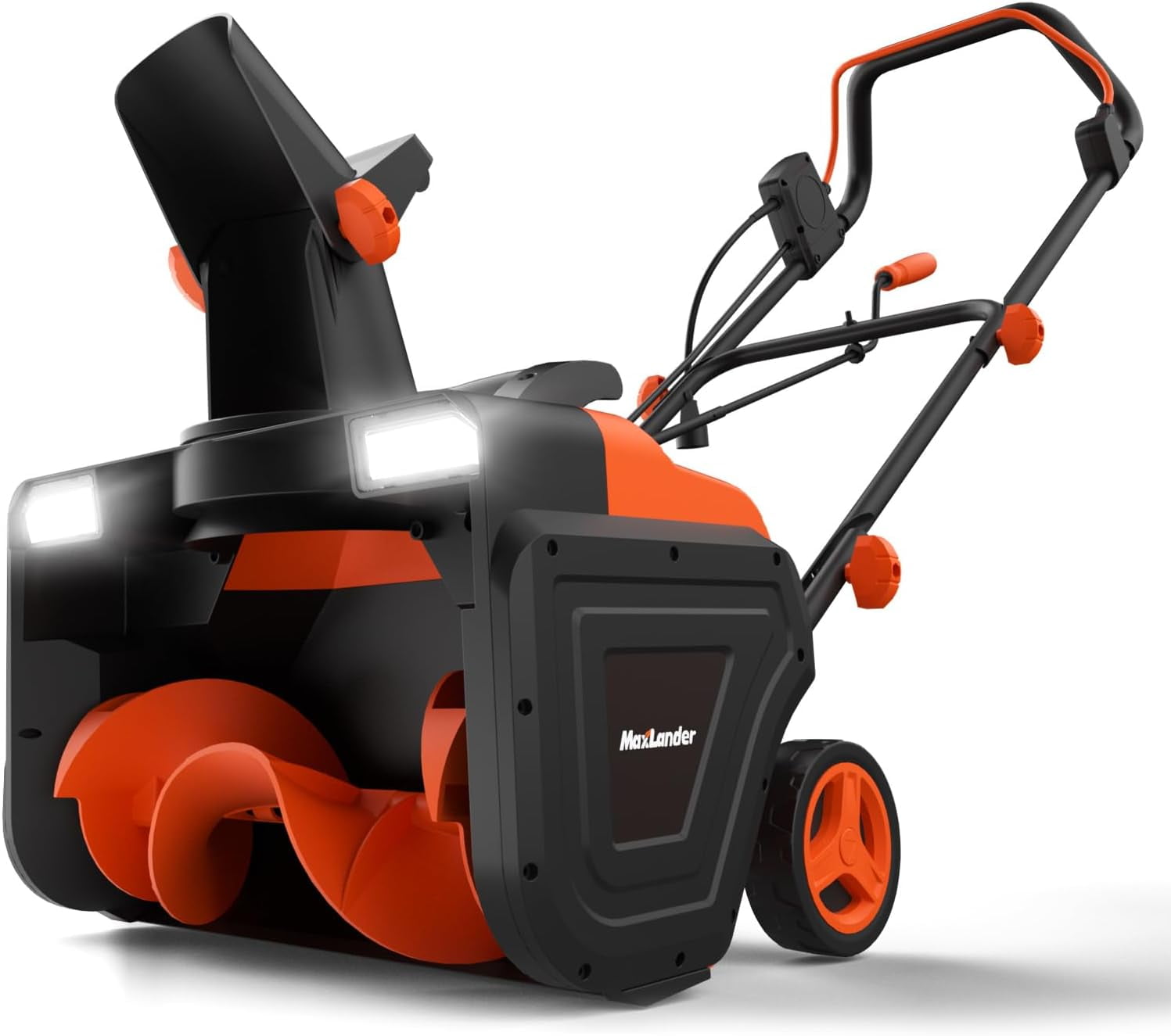 MAXLANDER Corded Electric Snow Blower, 20 Inch 15A Electric Snow ...