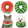 MAXLAPTER Watermelon Look Protective Inflatable Cone for Dogs and Cats ...