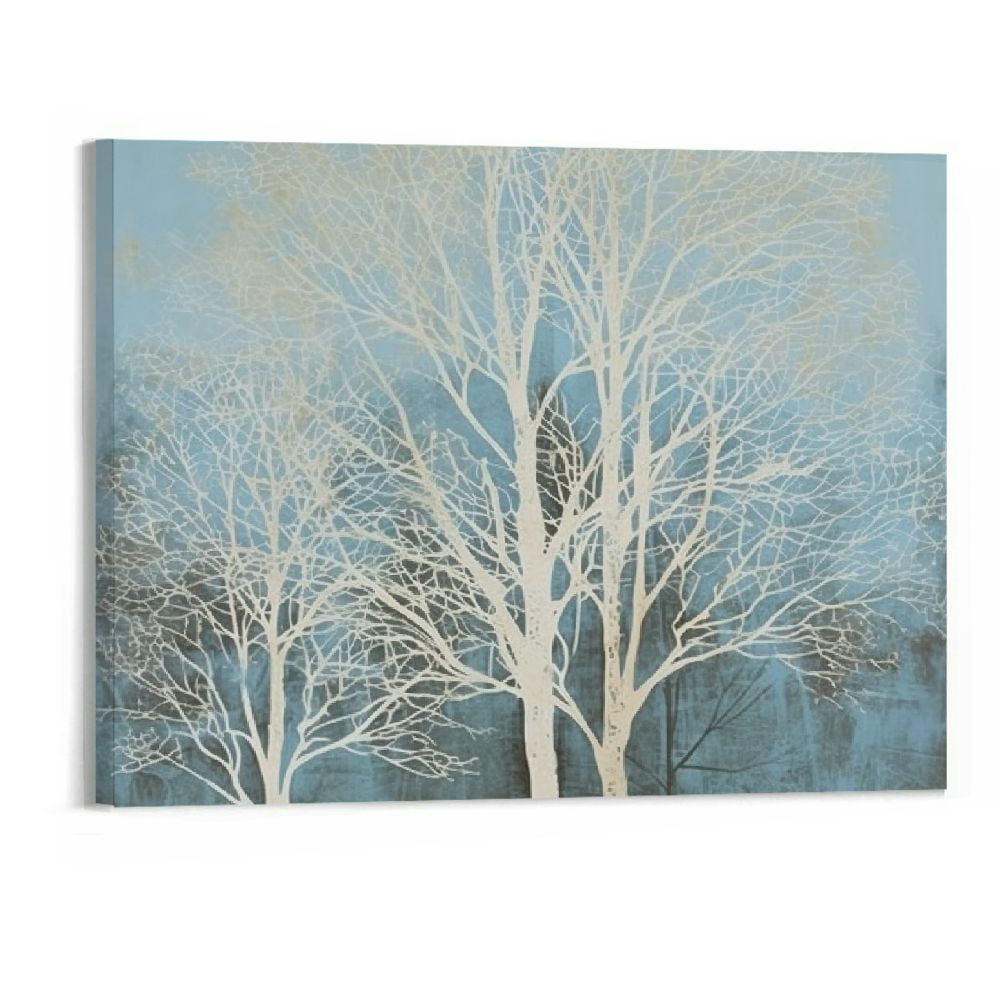 MAXPRESS Artsbay Abstract Tree Canvas Painting Vintage Still Life ...