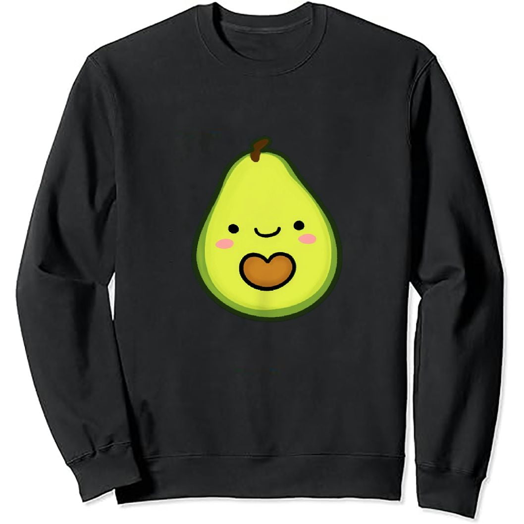 MAXPRESS Cute Avocado Funny Avocado Pullover Sweatshirt - Walmart.com