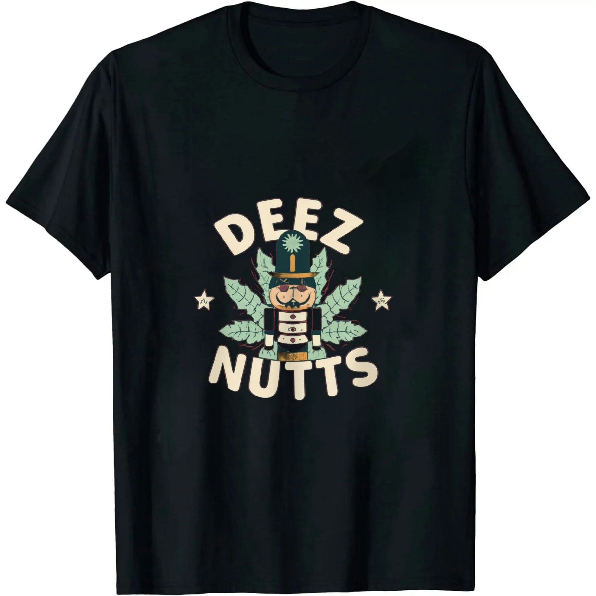 MAXPRESS Deez Nuts funny Christmas Nutcracker Deez Nuts T-Shirt ...