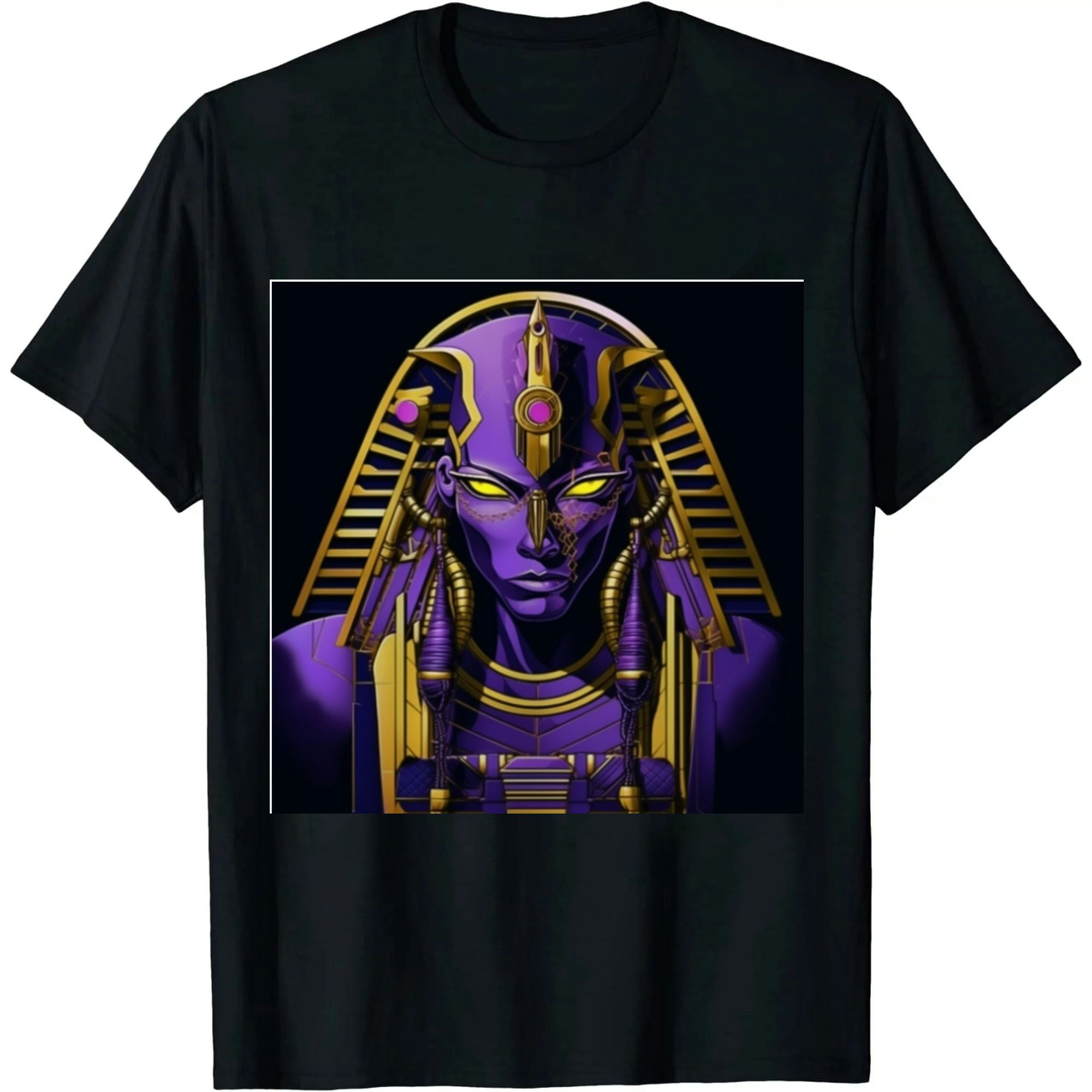 MAXPRESS Egyptian God Anubis Shirt Egypt Pyramid Ankh Hieroglyph T ...