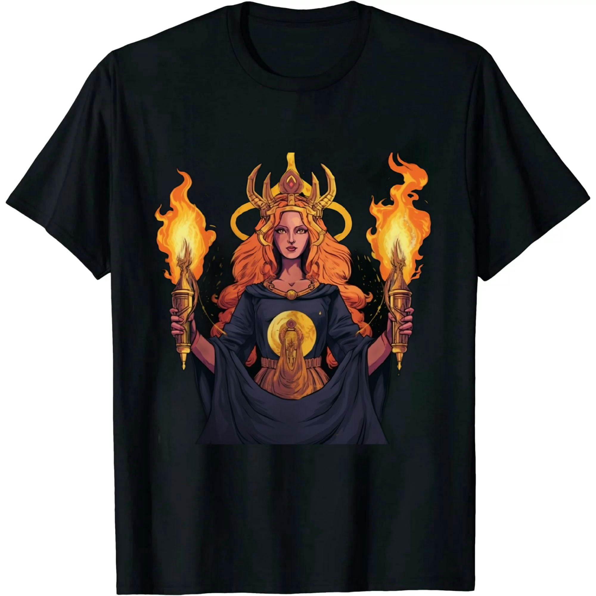 MAXPRESS Greek goddess Hecate T-Shirt - Walmart.com