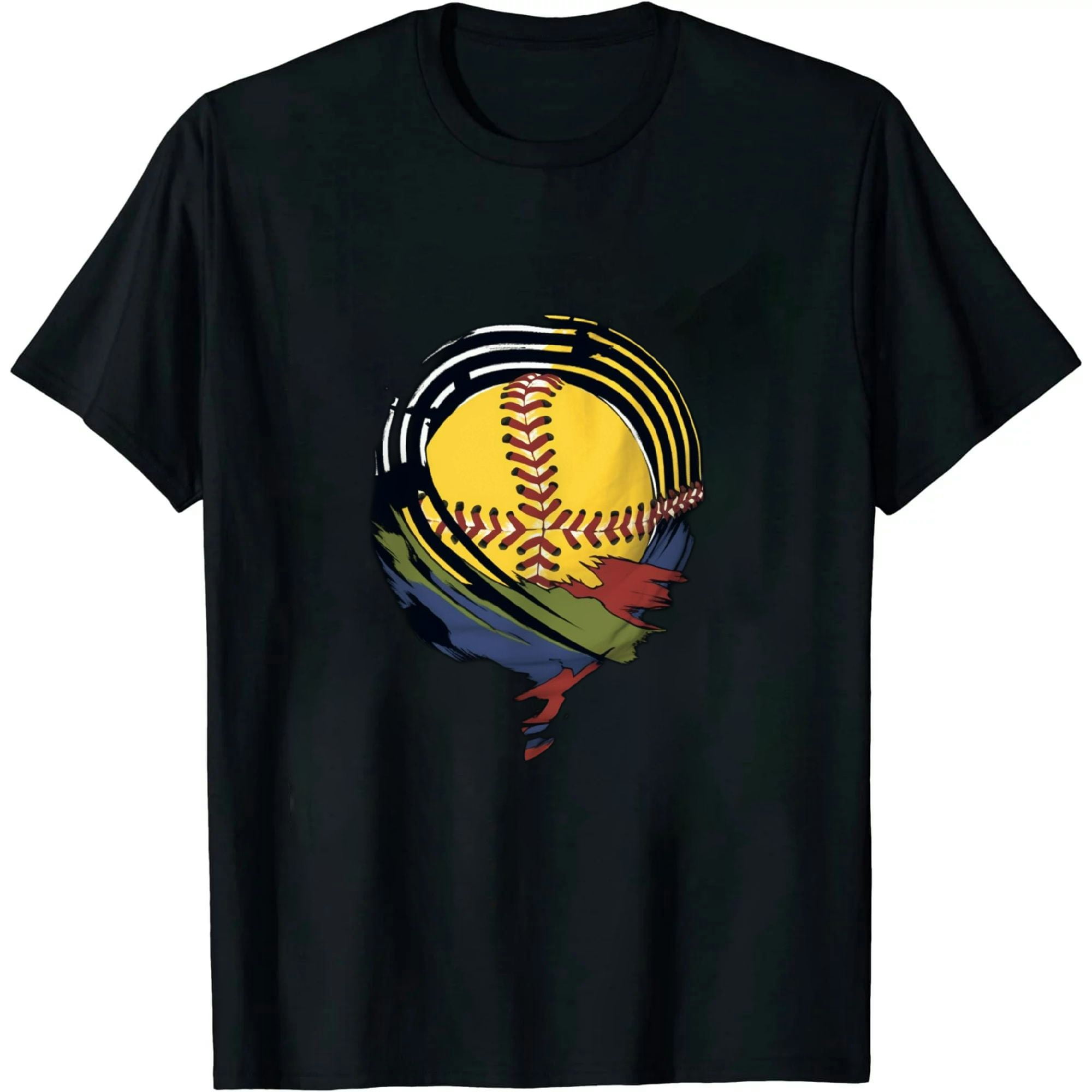 MAXPRESS Milwaukee Baseball Flower Vintage Baseball Fans T-Shirt ...