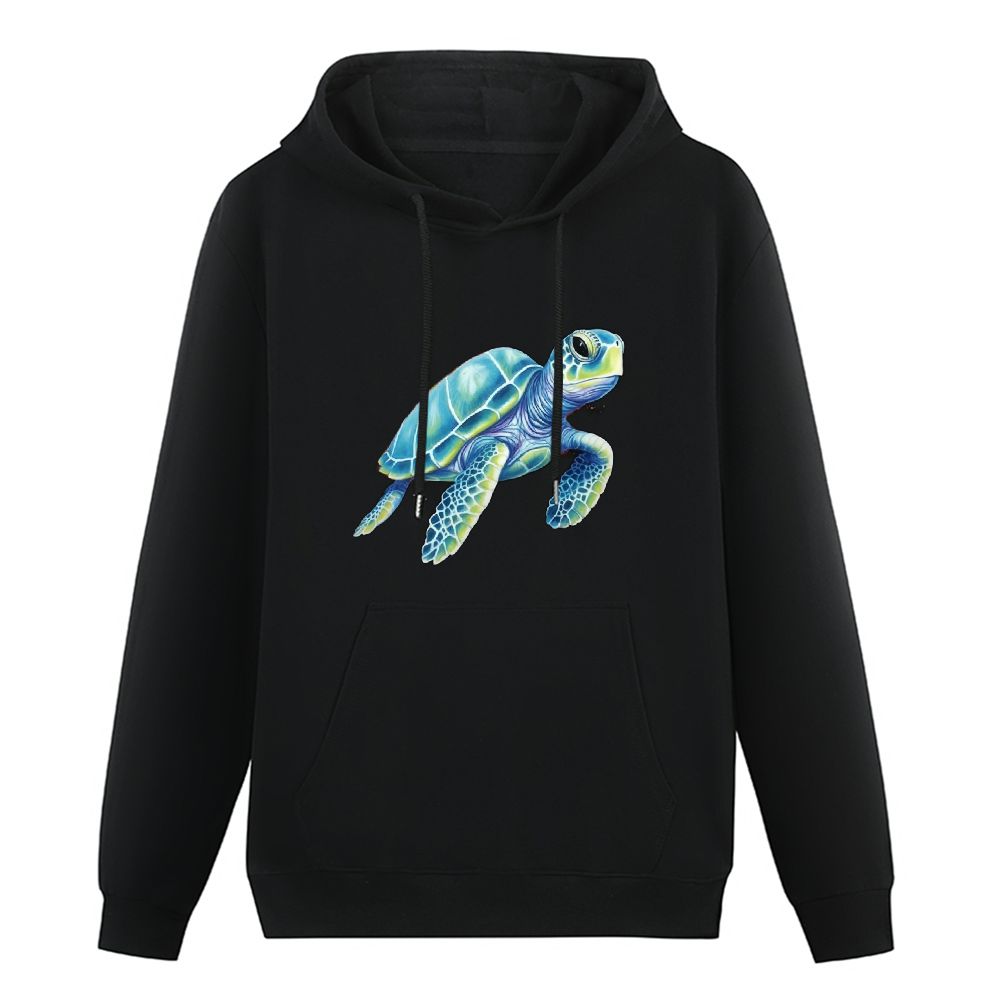 MAXPRESS Sea Turtle Hoodie: Wazzzup Ocean Life Unisex Sweatshirt ...