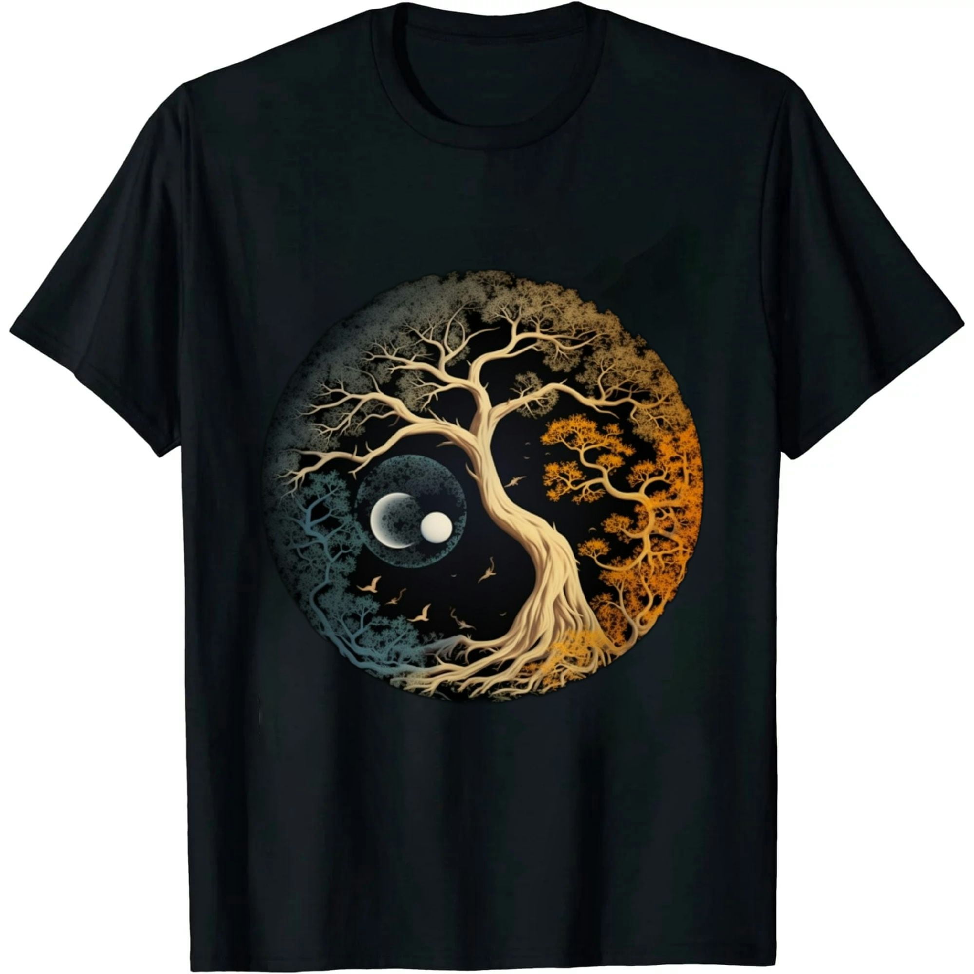 MAXPRESS Spiritual Yin Yang Buddhist Tree of Life T-Shirt - Walmart.com MAXPRESS Spiritual Yin Yang Buddhist Tree of Life T-Shirt - Walmart.com