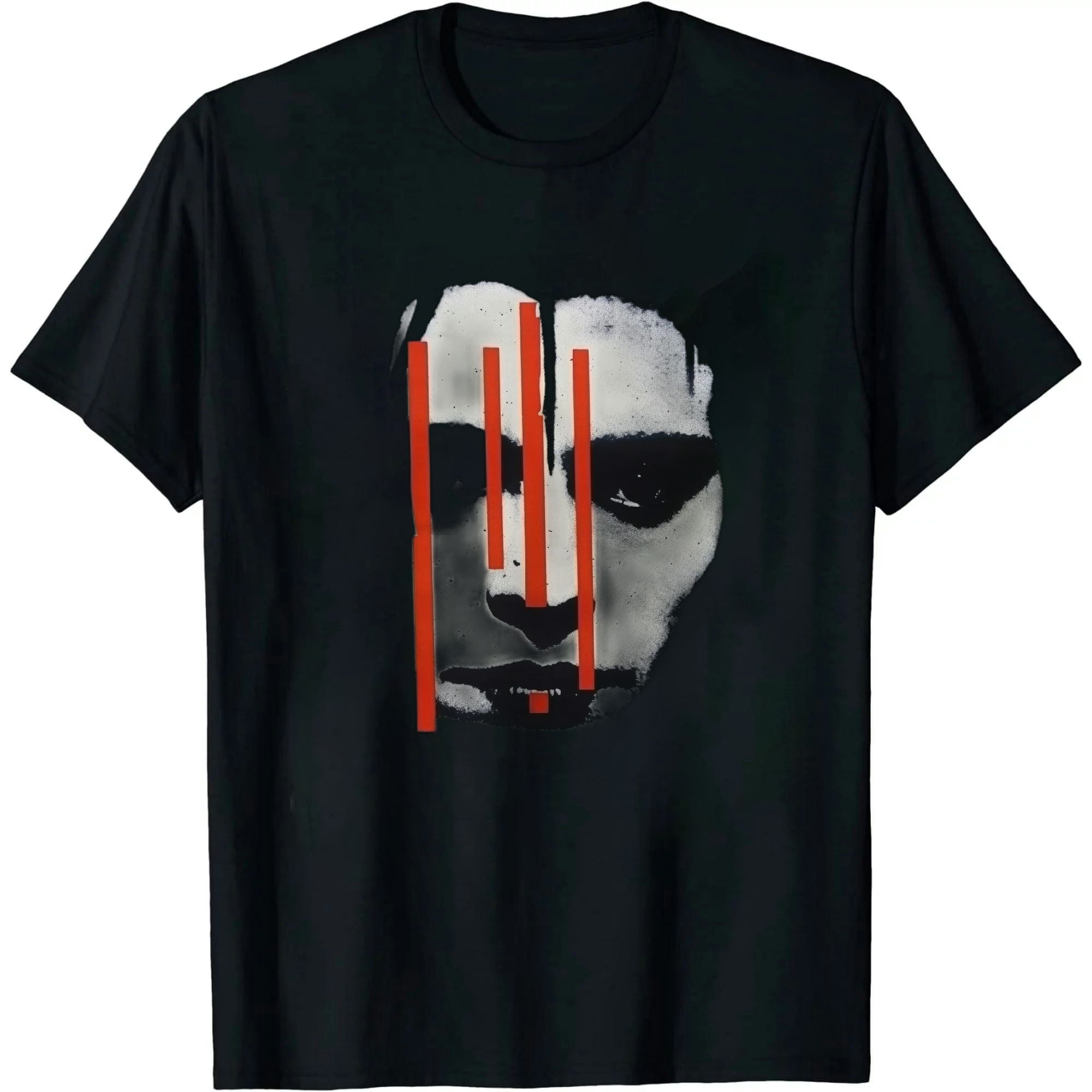 MAXPRESS The Crow Movie Logo & Eric's Face Crow Mens Black Short Sleeve ...