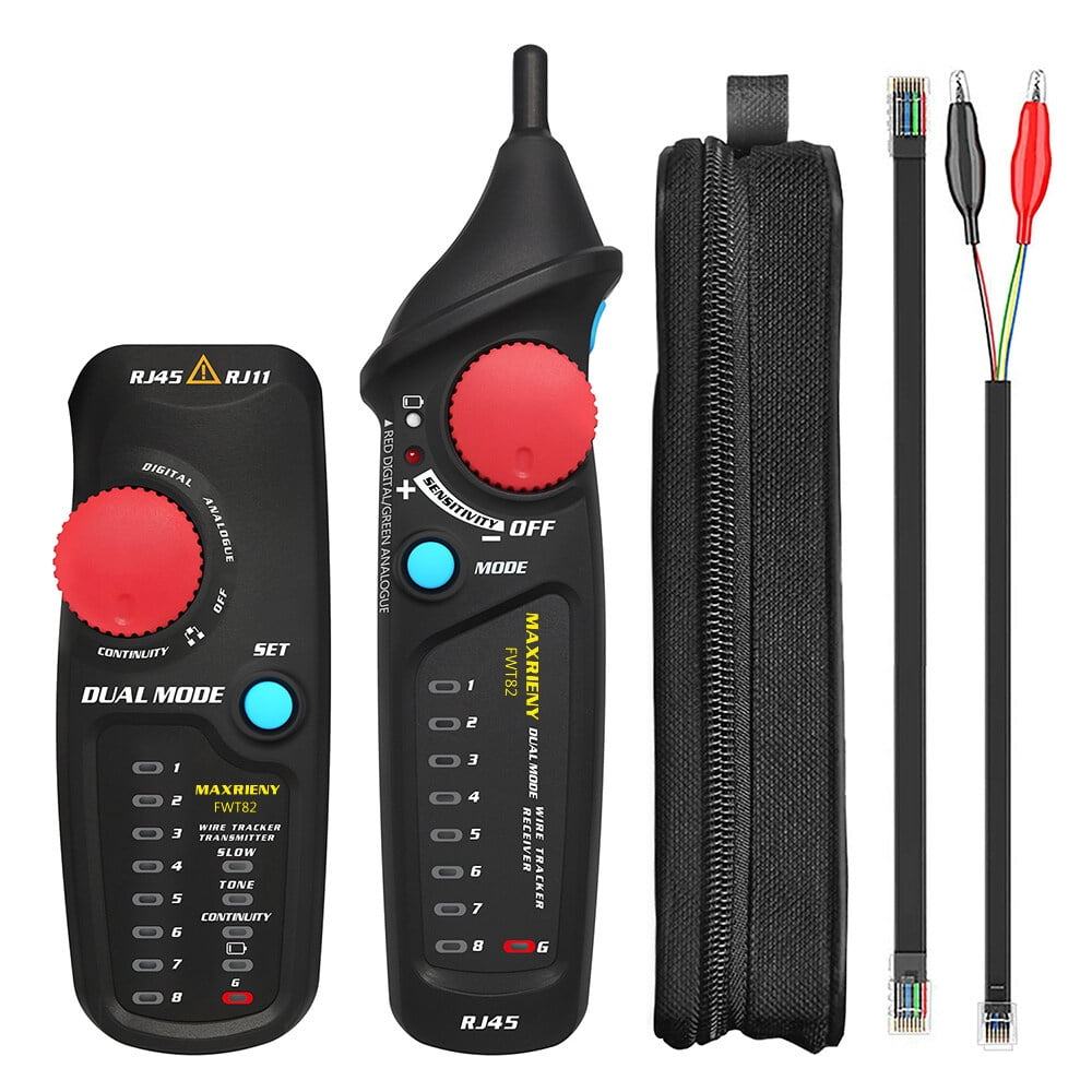 MAXRIENY FWT82 Digital and Analog Dual Mode Network Cable Tracker Wire ...