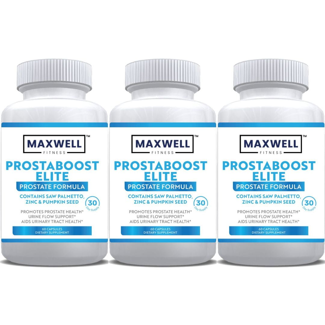 MAXWELL FITNESS ProstaBoost Elite Prostate Support Supplement with Saw ...