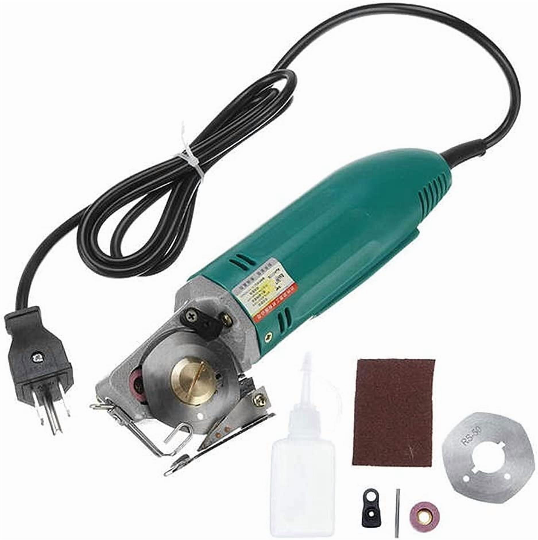 MAXWXKING 56W Rotary Blade Electric Round Knife Electric Scissors Cloth ...