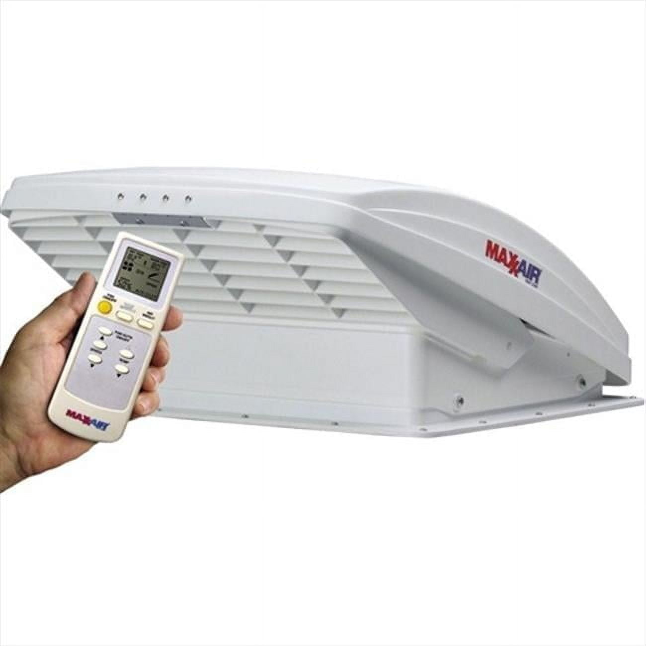 MAXXAIR VENT 0007000K Roof Vent Remote Control Powered Opening White ...