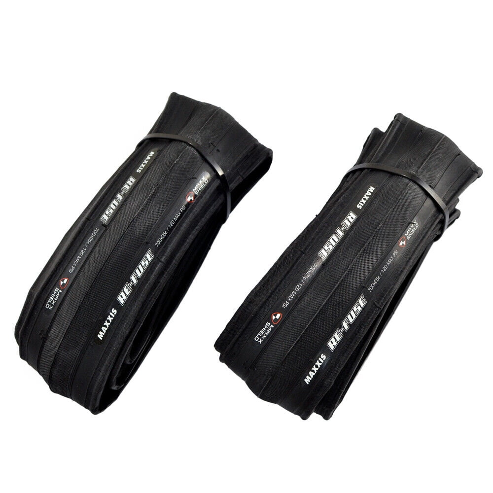 MAXXIS Re-Fuse Tire Road Racing Clincher Folding Tire 700x25C , Black # ...