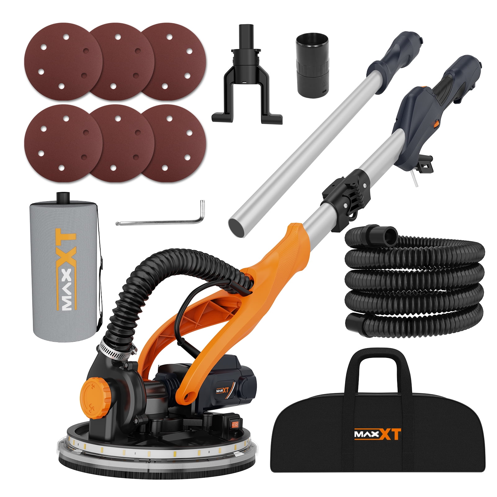 MAXXT Drywall Sander With Vacuum Dust with LED light - Walmart.com