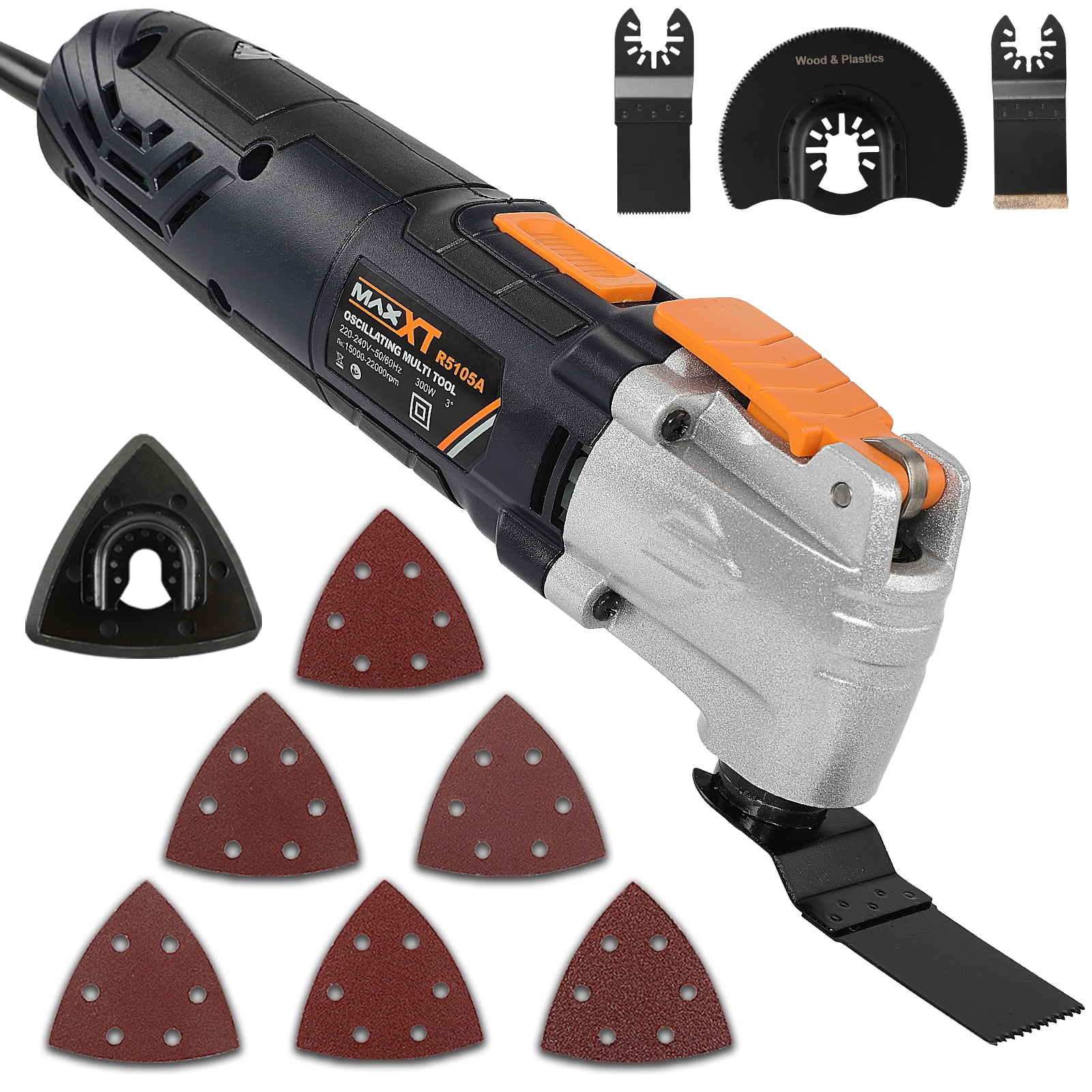 MAXXT R5105A EU Oscillating DIY Tool Kit MAXXT - Walmart.com