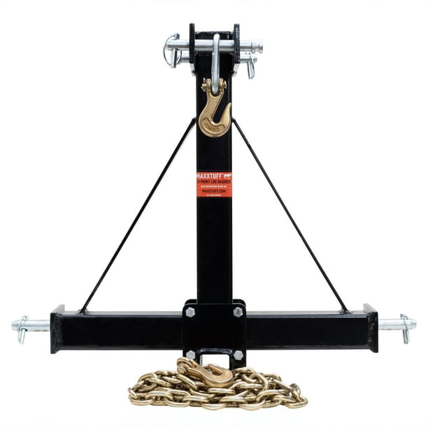 MAXXTUFF Heavy Duty 3-Point Log Skidder Deluxe With Chain and Bonus 2 ...