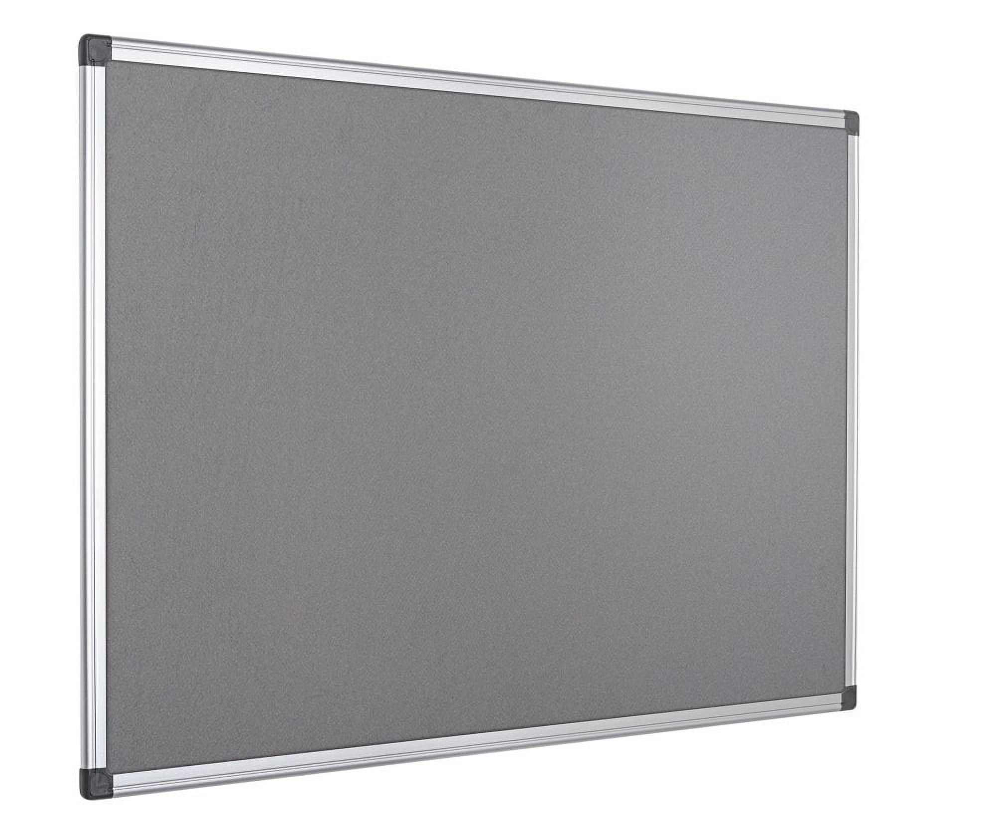 MasterVision Felt Bulletin Board, Grey, 60" X 45" - Walmart.com