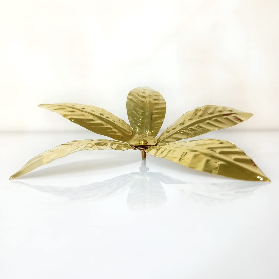 MAYAPURI Pure Brass Amra Pallav for Puja or Original Pital Pooja Aam ...