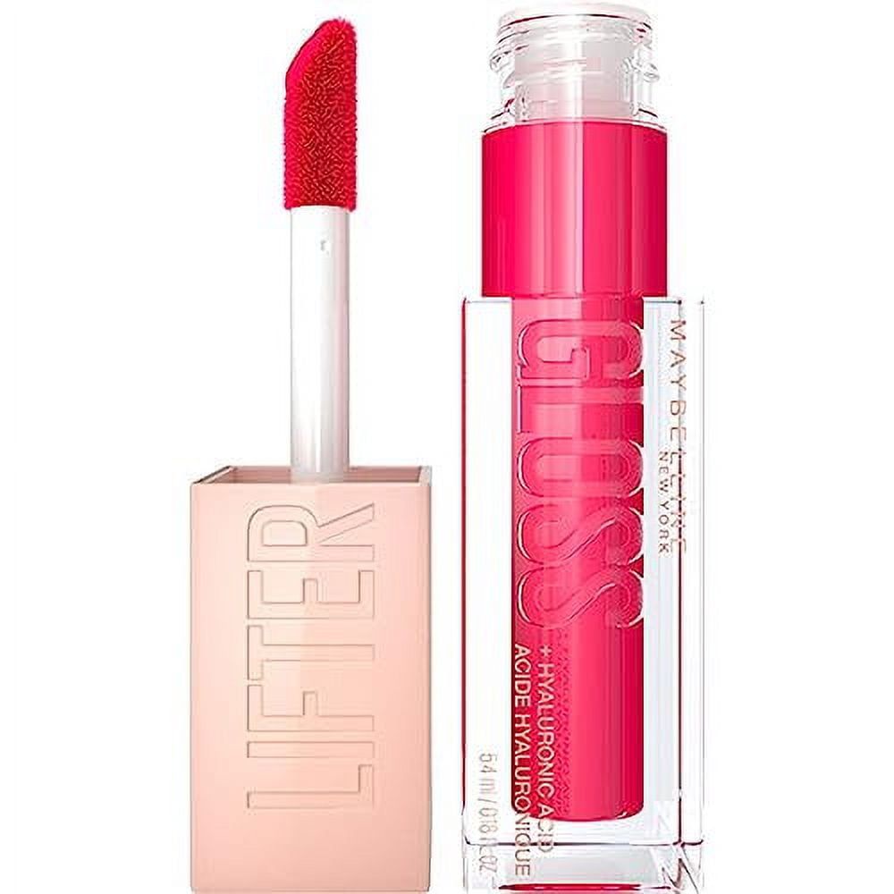 Maybelline New York Lifter Gloss Hydrating Lip Gloss With Hyaluronic Acid Bubblegum Sheer