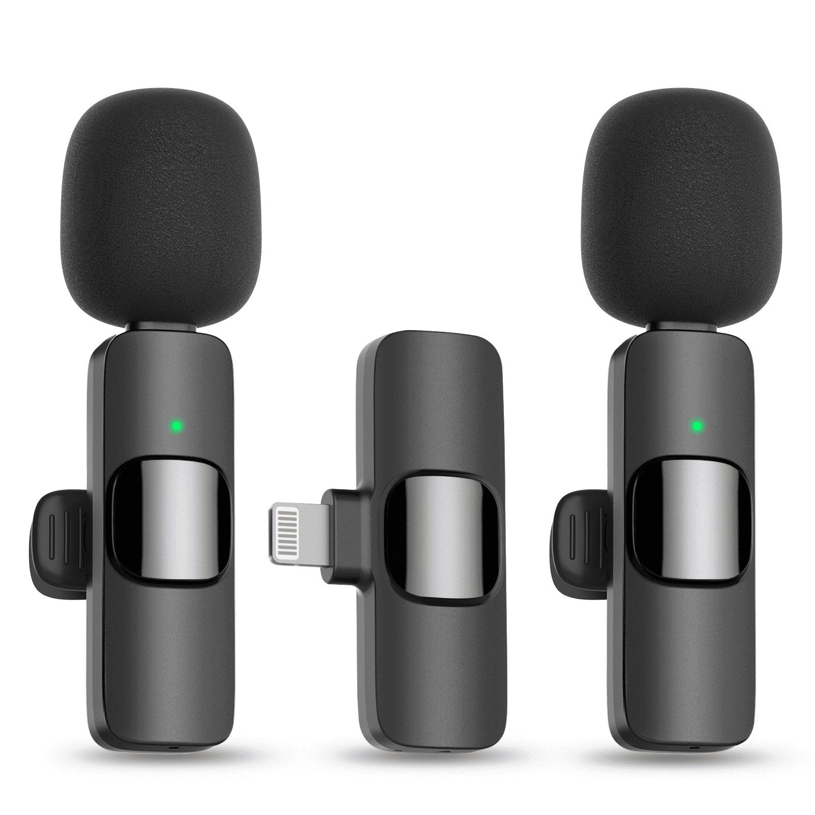 MAYBESTA Wireless Mini Microphone for iPhone 14 Below - Bluetooth Lapel ...