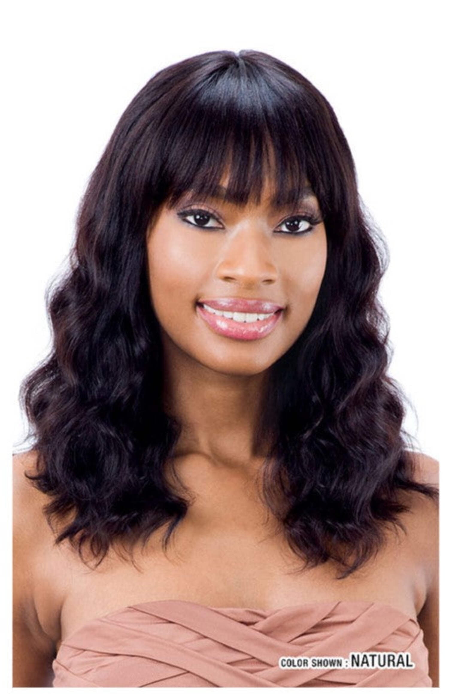 MAYDE - 100% Human Hair Lace Bang Frontal LOOSE DEEP (HUMAN) - Walmart.com
