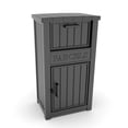MAYEERTY 48 Gallon Lockable Parcel Package Drop Box, Bold PARCELS Sign ...