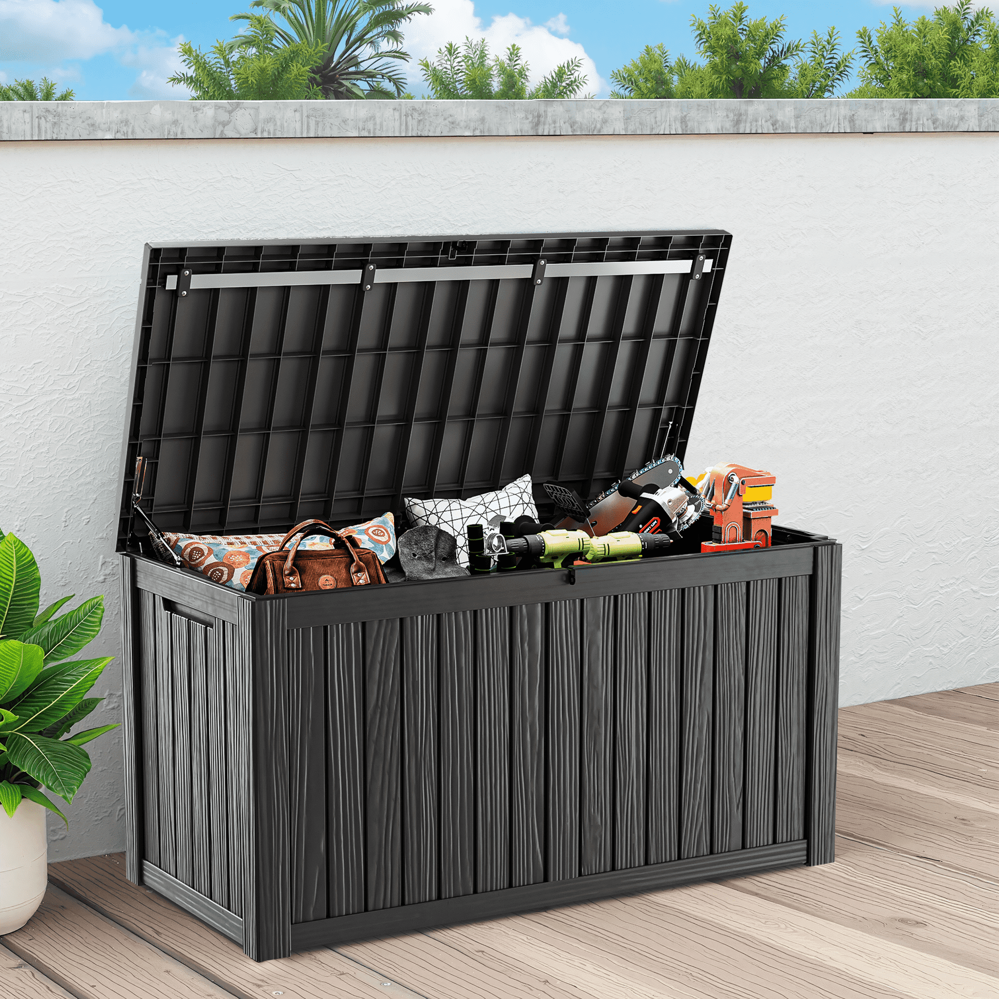 MAYEERTY 48 Gallons Large Package Drop Box with Bold “Deliveries ...