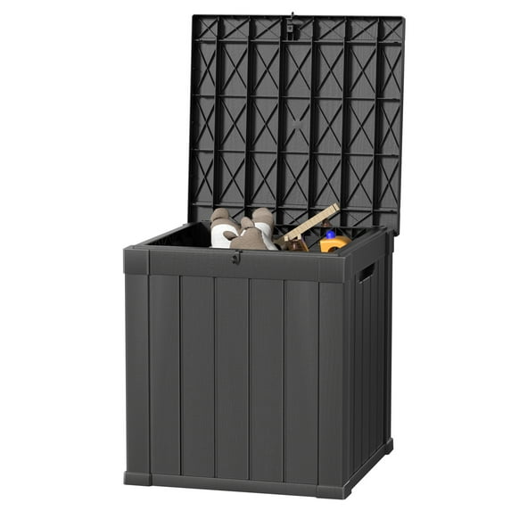 MAYEERTY 50 Gallon Outdoor Deck Box, Large Capacity Storage Box for ...