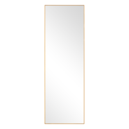 MAYEERTY 63*16*1in LED Full Body Mirror Aluminum Frameless Round Corner ...