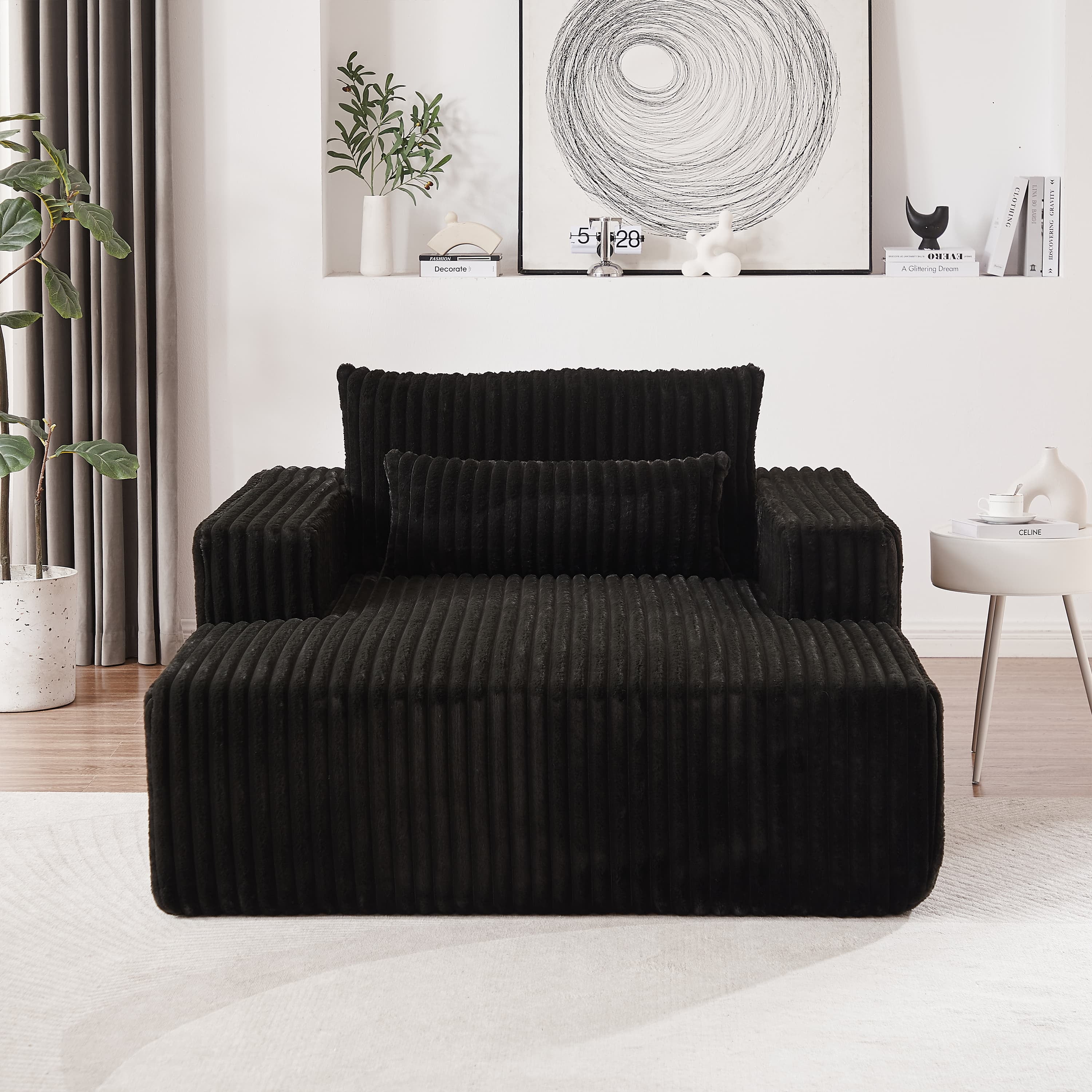 MAYEERTY 83.5" Convertible Sleeper Combo Sofa, Convertible Sofa Bed ...