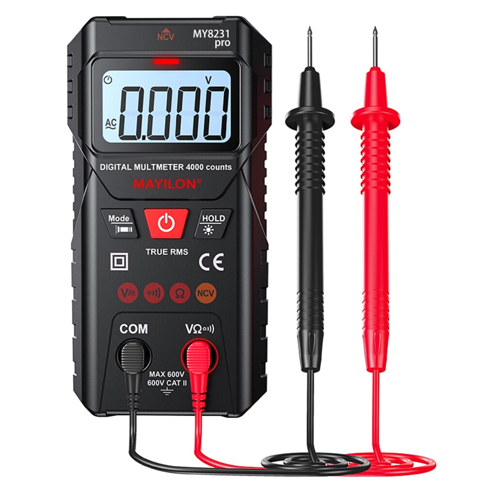 MAYILON Digital Multimeter Multi Tester with NCV Non-Contact Voltage ...